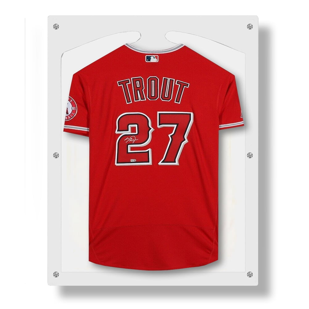 OnDisplay Acrylic Sports Jersey Display Frame - Wall Mounted 3D Design ...