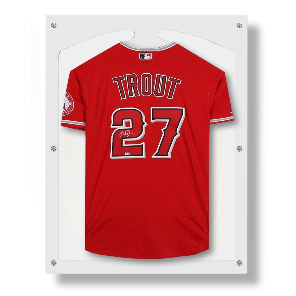 OnDisplay Acrylic Sports Jersey Display Frame - Wall Mounted 3D Design ...