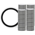 OnFireGuy 100-Pack 39mm Black Ring Coin Holders for Silver Rounds ...