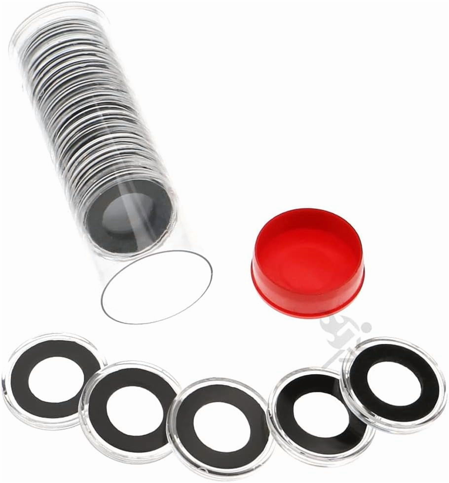 OnFireGuy Capsule Tube & 20 16mm Coin Capsules for 1/10oz Gold Eagles ...