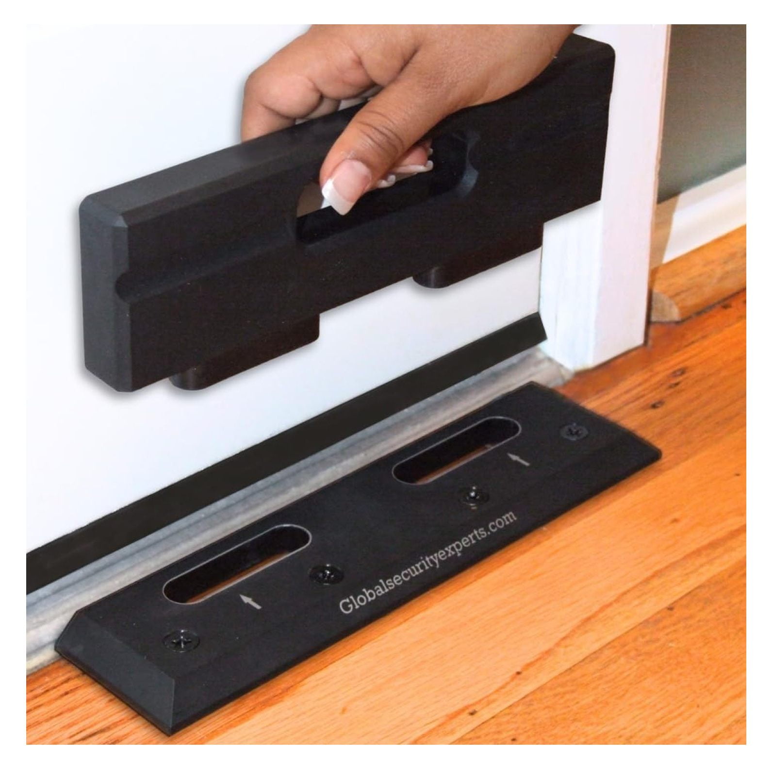OnGUARD French Security Door Brace | Door Barricade | Prevents Home ...