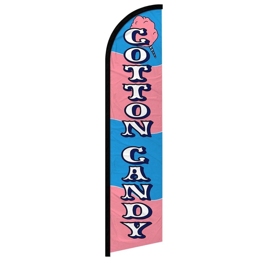 OnPoint Wares| Cotton Candy Windless Banner Flag | Advertising Flag ...