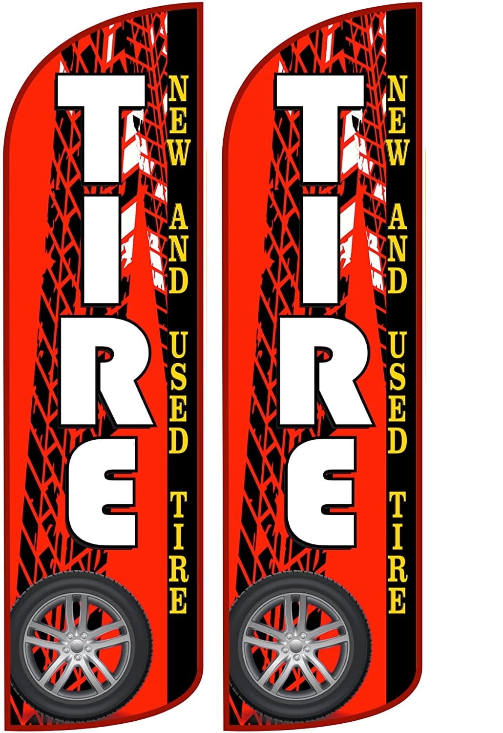 OnPoint Wares Tire Sale Windless Flag without Pole | Advertisement ...