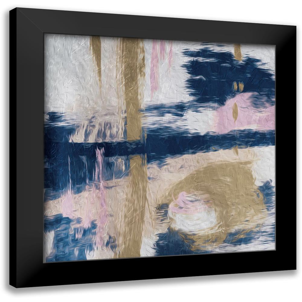 OnRei 15x15 Black Modern Framed Museum Art Print Titled - Cross ...