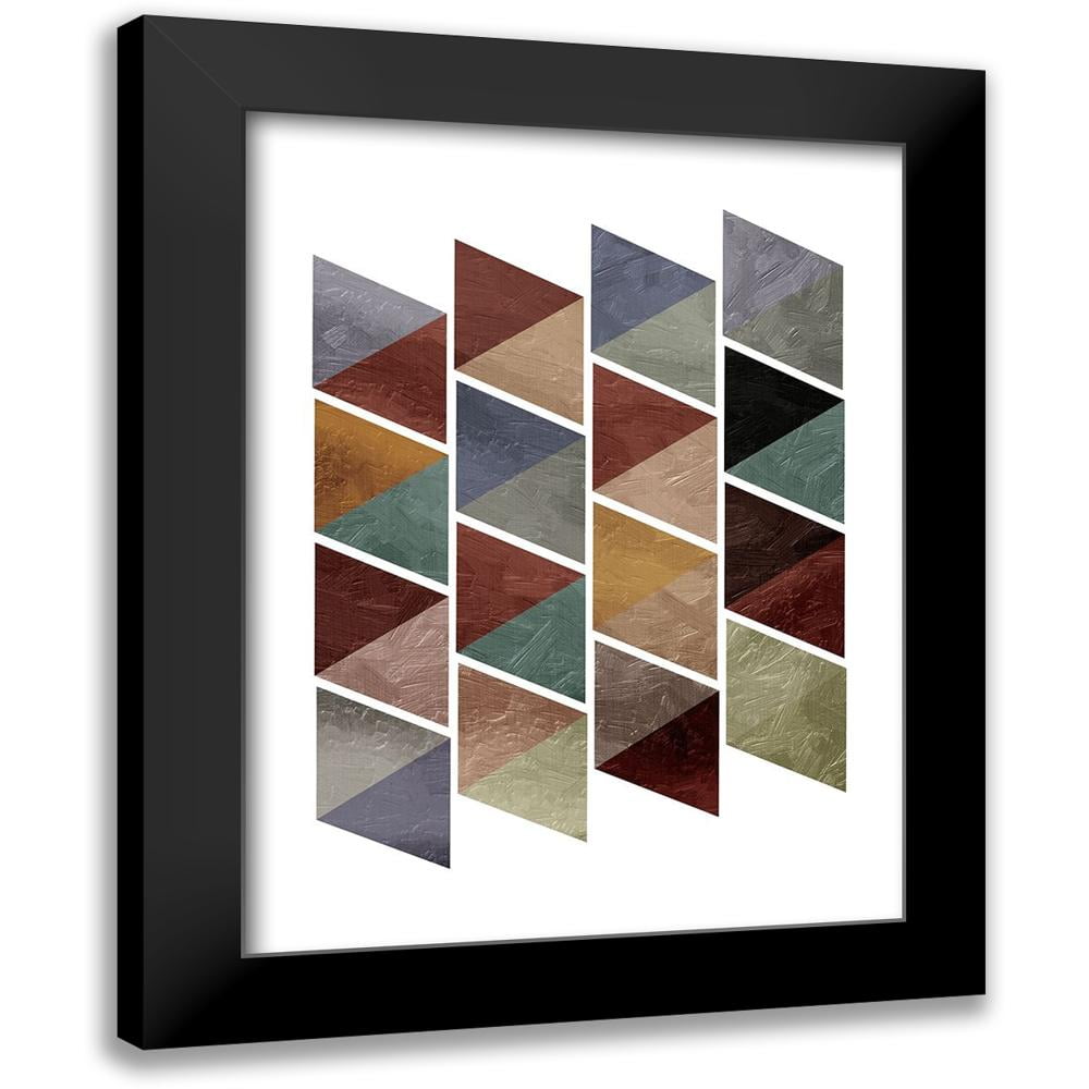 OnRei 15x18 Black Modern Framed Museum Art Print Titled - Fall ...