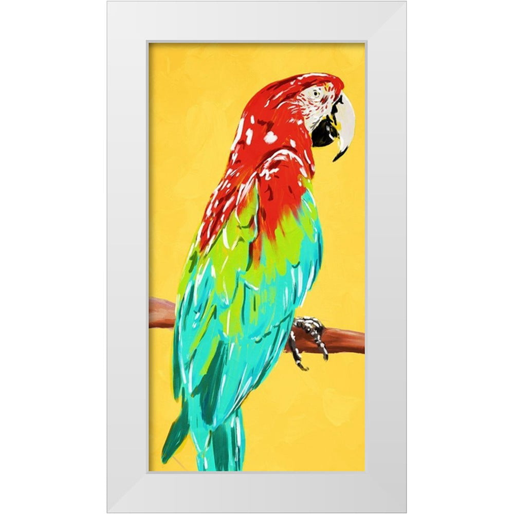 OnRei 18x32 White Modern Wood Framed Museum Art Print Titled - Fun ...