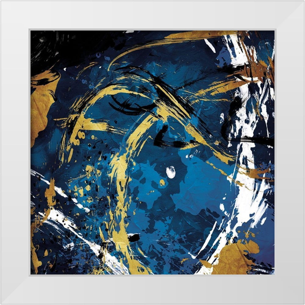 OnRei 26x26 White Modern Wood Framed Museum Art Print Titled - Swish ...