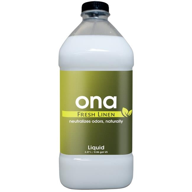 Ona 0.86 gal Fresh Linen Liquid Odor Neutralizer - Walmart.com