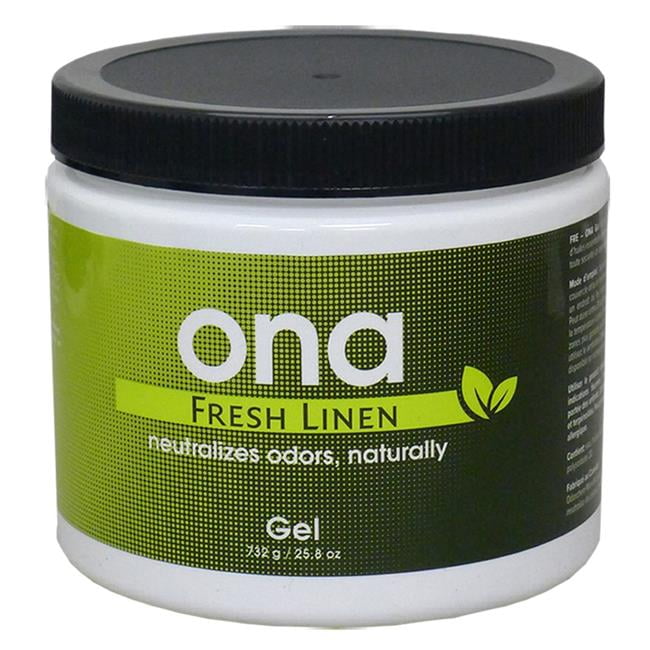 Ona OCMOGL01LJGFL 25.8 oz Fresh Linen Gel Odor Neutralizer - Walmart.com