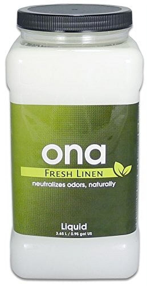 Ona Fresh Linen Odor Eliminator & Deodorizer, 0.86 Gallon - Natural ...