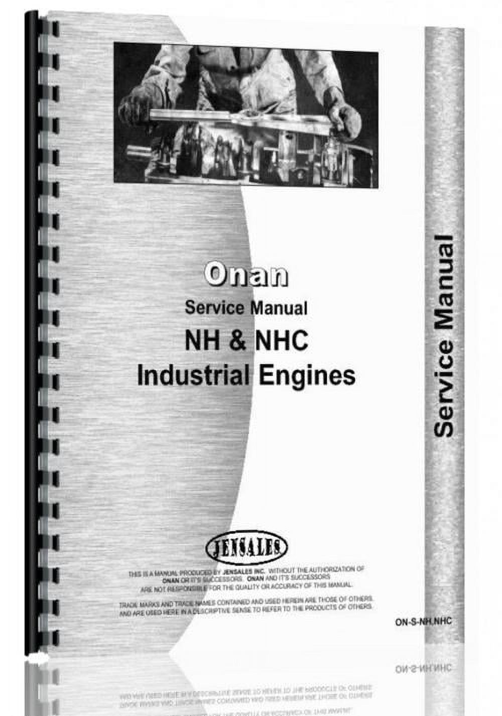 Onan NHC, NHCV Engine Service Manual - Walmart.com