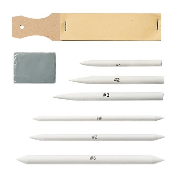 Onaparter 1 Set Practical Stumps Pencils Sketching Painting Smudge Pens ...