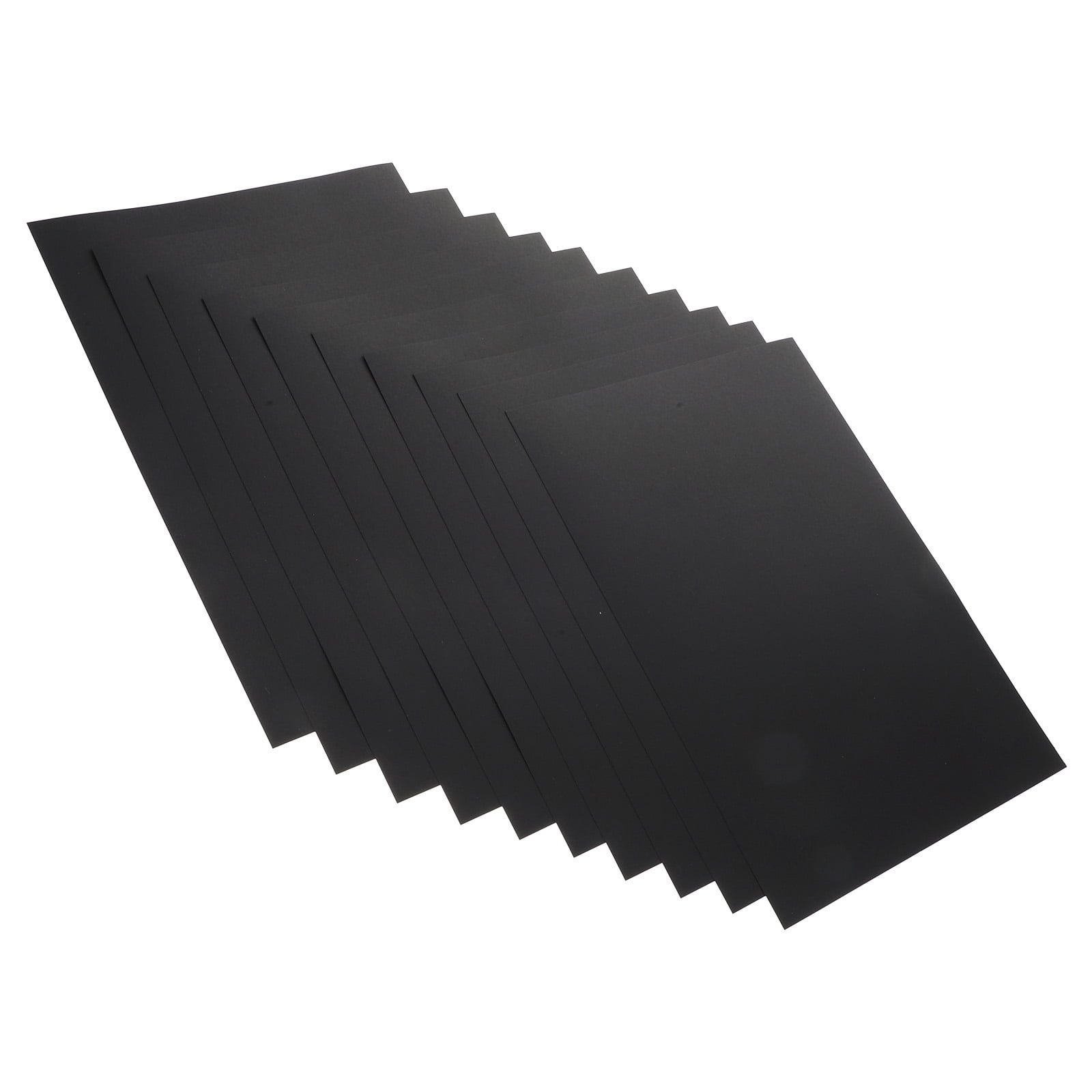 Onaparter 100 Sheets Black Thick Cardboard Hard Painting Handmade (a4 ...