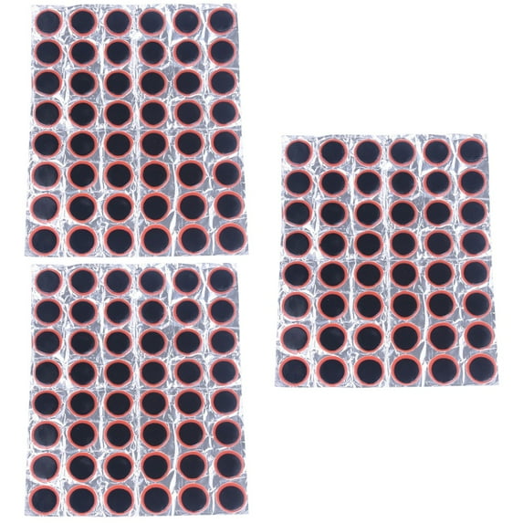 Onaparter 144 pcs 25mm Motor Bike Tyre Tire Inner Tube Puncture Rubber ...