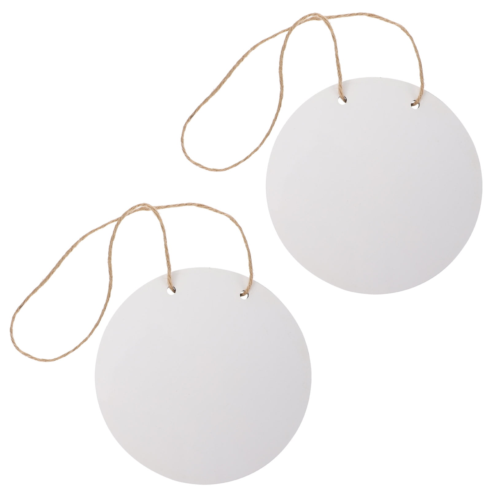 Onaparter 2 Pcs Heat Transfer Door Hanger Emblems Blank Wood Sign ...