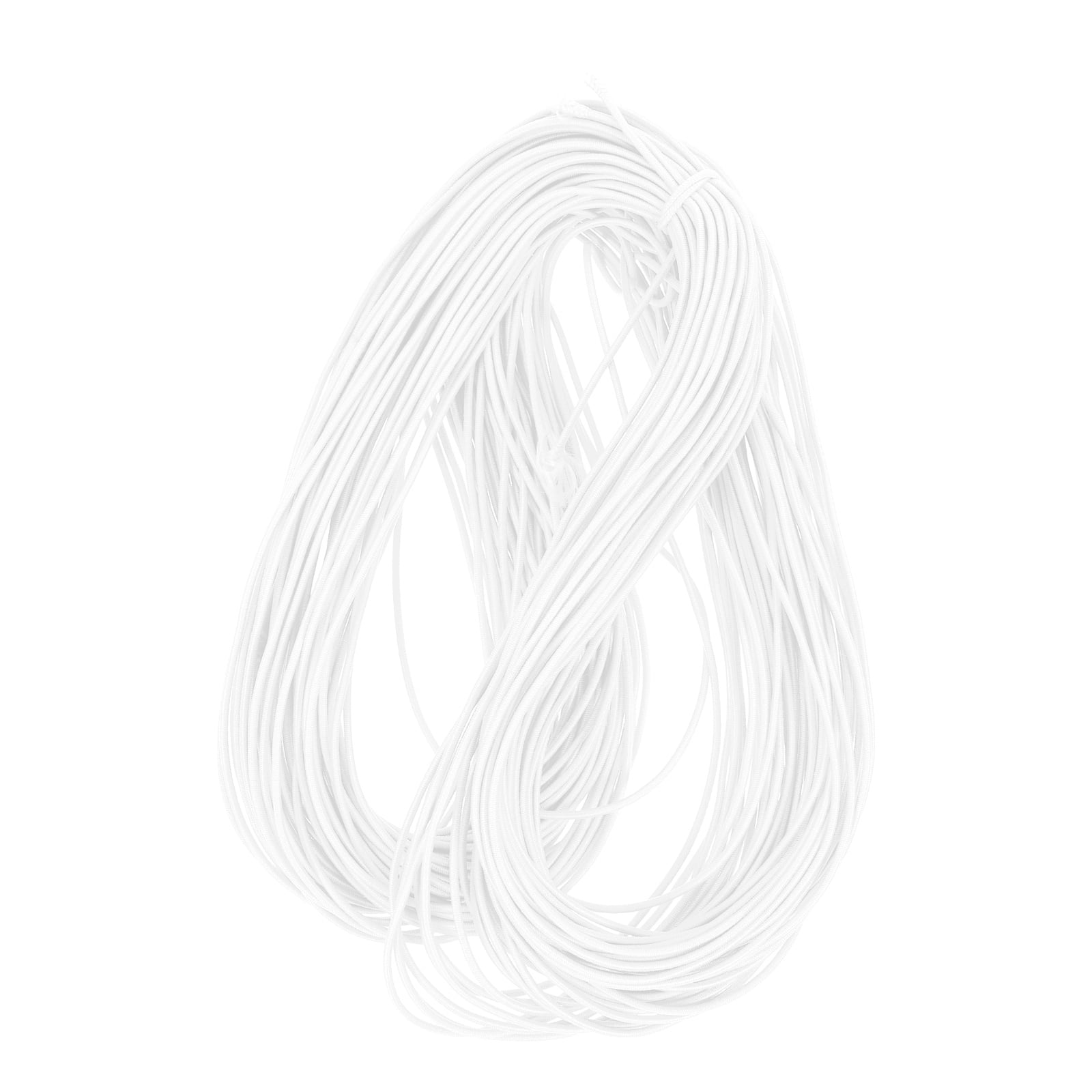 Onaparter 2 Rolls Elastic Cord Black Wig Jewelry Line Blue Friendship ...
