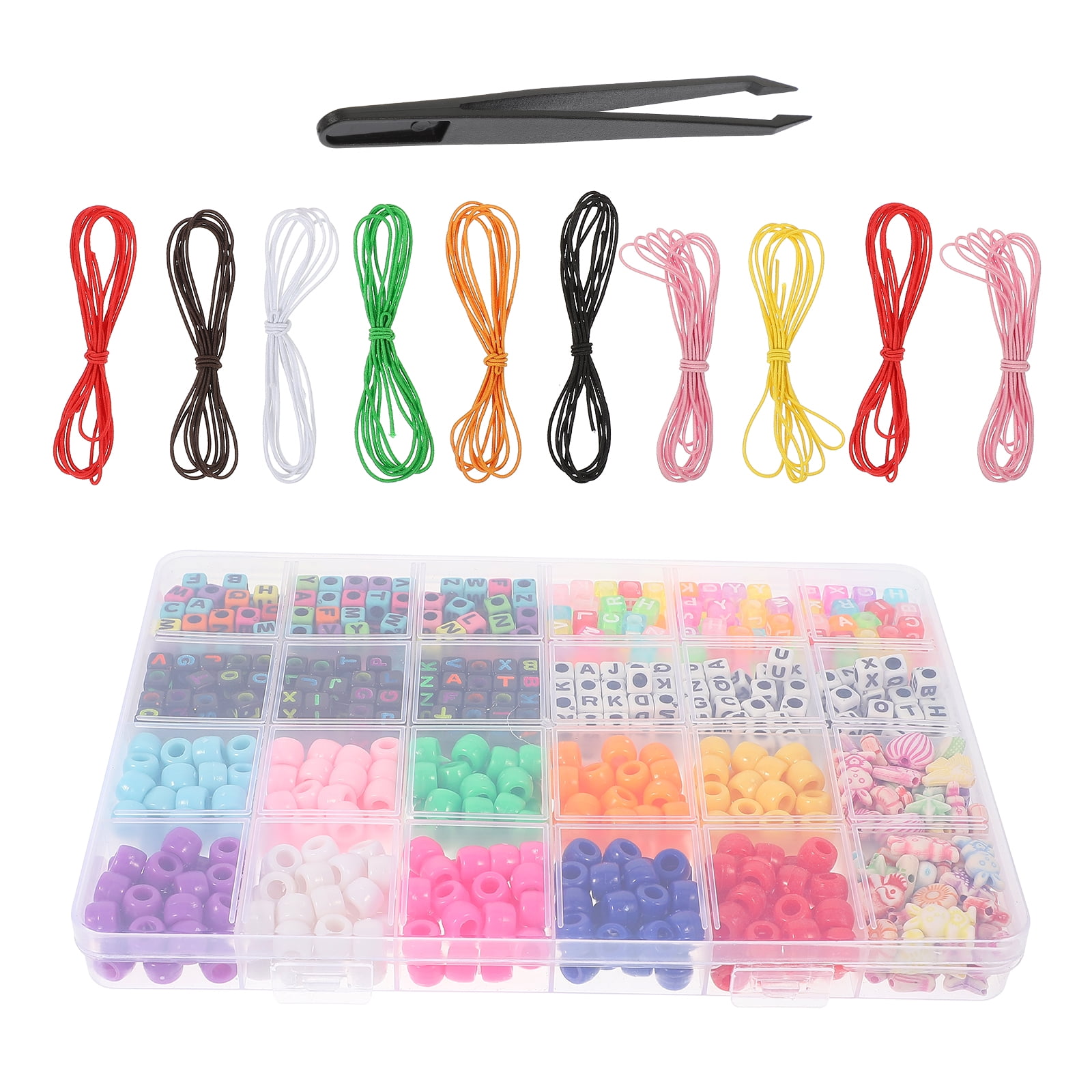 Onaparter 2 Sets Bracelet Material Beads Jewelry Accessories DIY Making ...