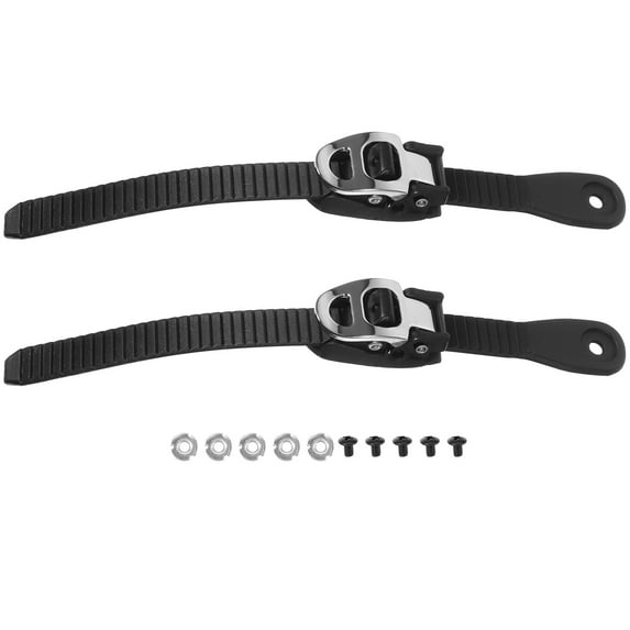 Black Roller Skate Buckle Strap with Screws for Easy Installation and ...