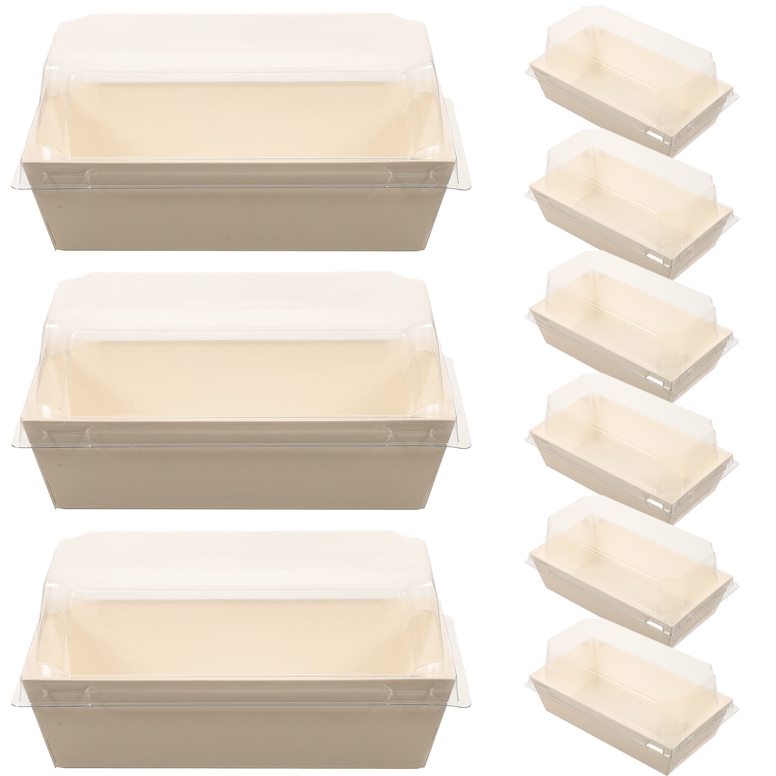 Houderco Packing Boxes for Baking White Rectangular for Dessert 20Set 5 ...