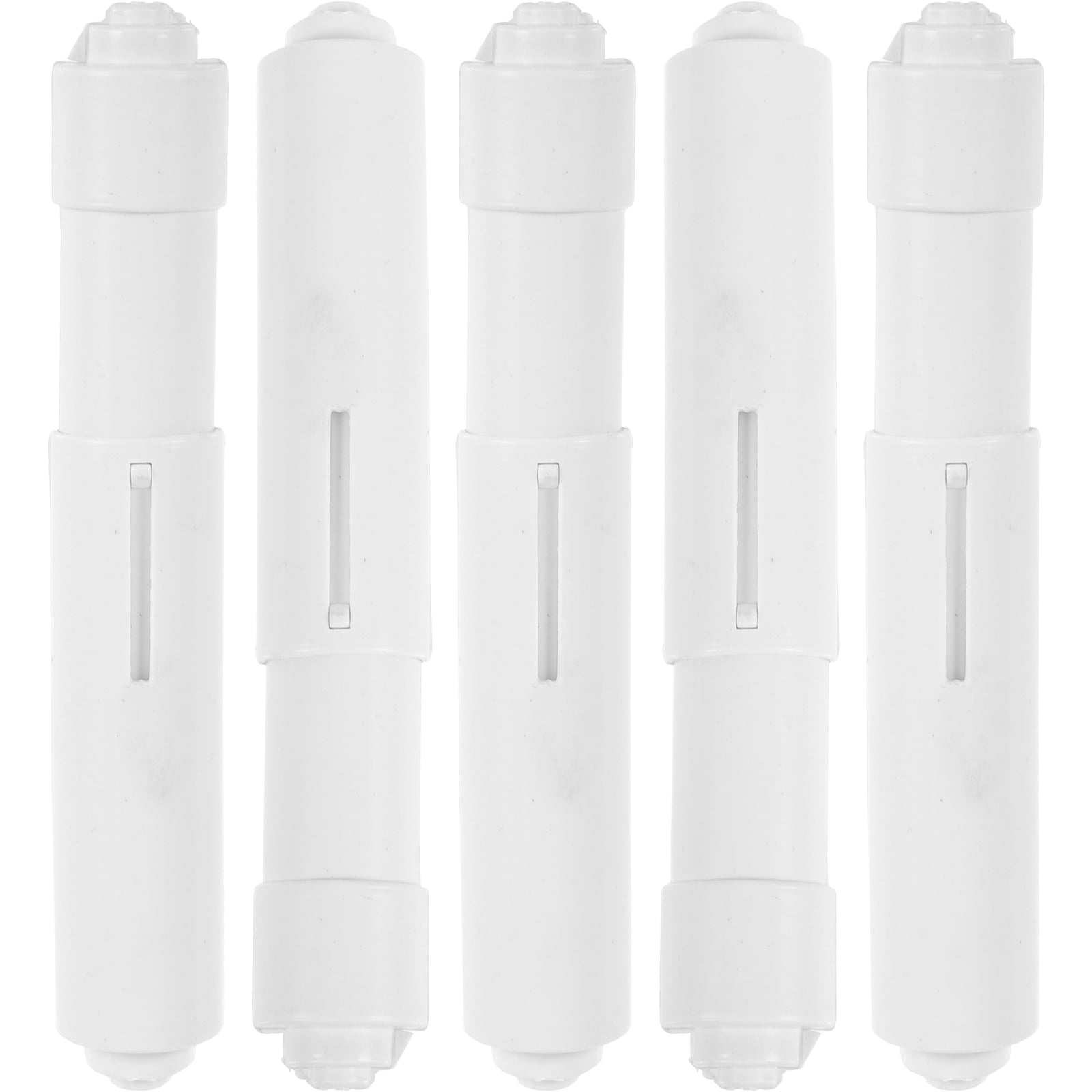 Onaparter 5 Pcs Toilet Paper Holder Replacement Rod Spring Loaded ...