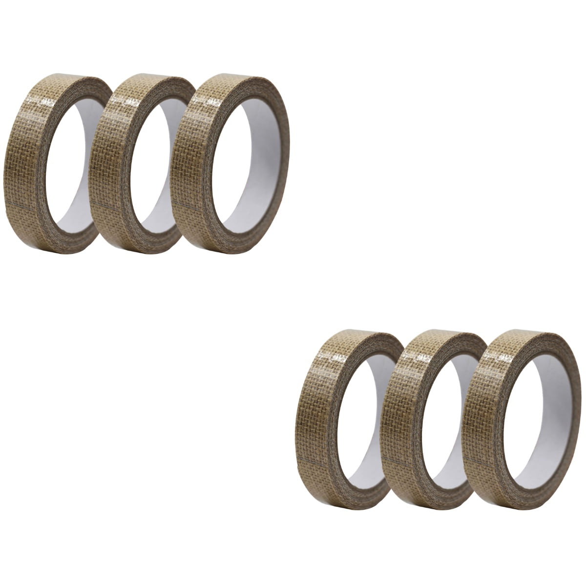 Onaparter 6 pcs 2cm Linen Tapes Decorative Tape Sticky Craft Trim ...