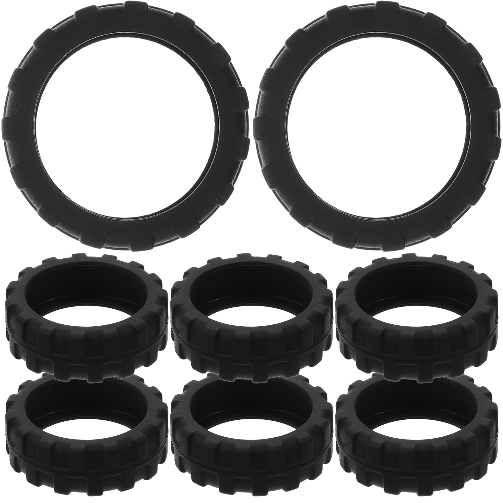 Onaparter 8pcs Travel Suitcase Wheels Covers Silicone Luggage Wheel ...