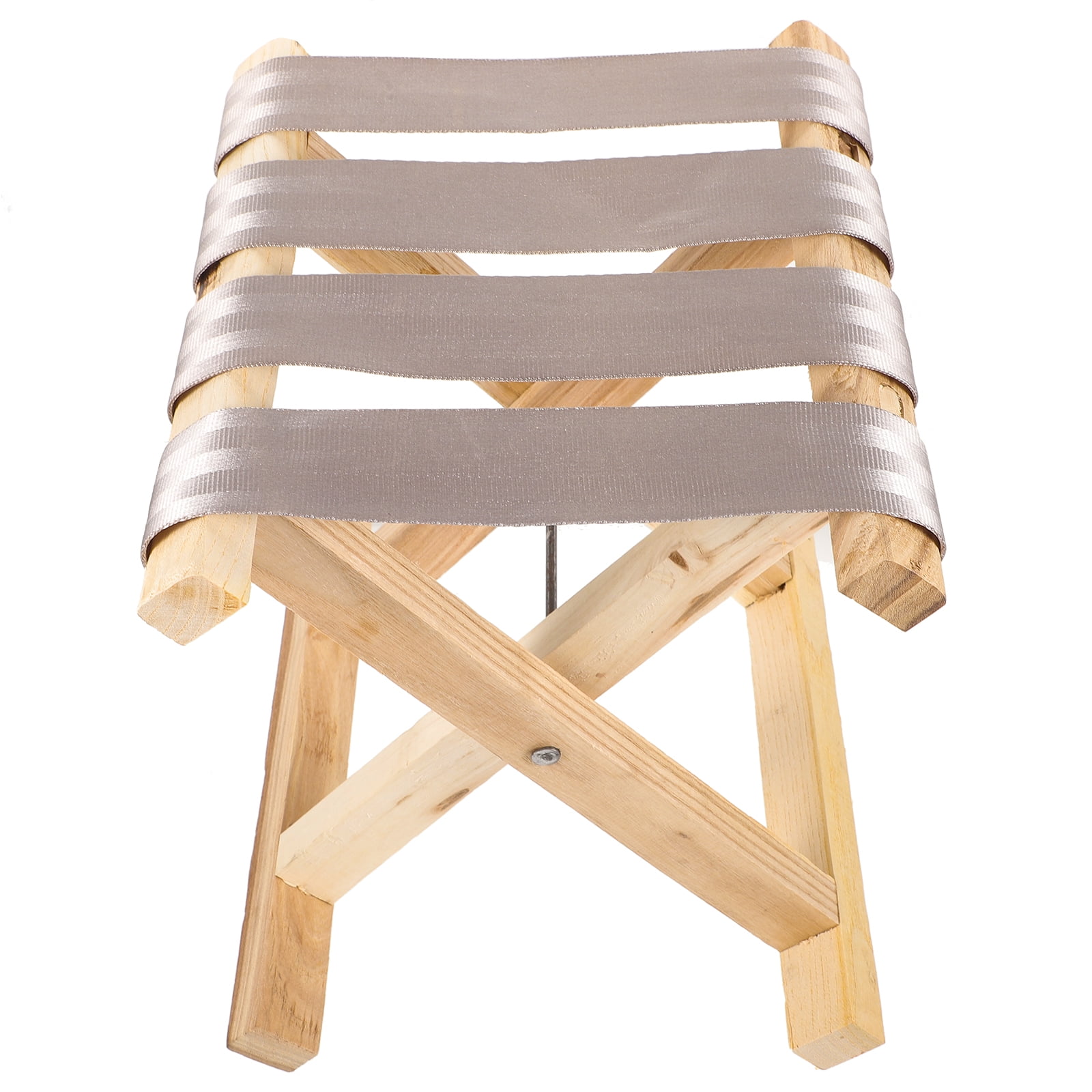 Raindrops 1Set Folding Stools for Adults Portable Nylon Wood Camping ...