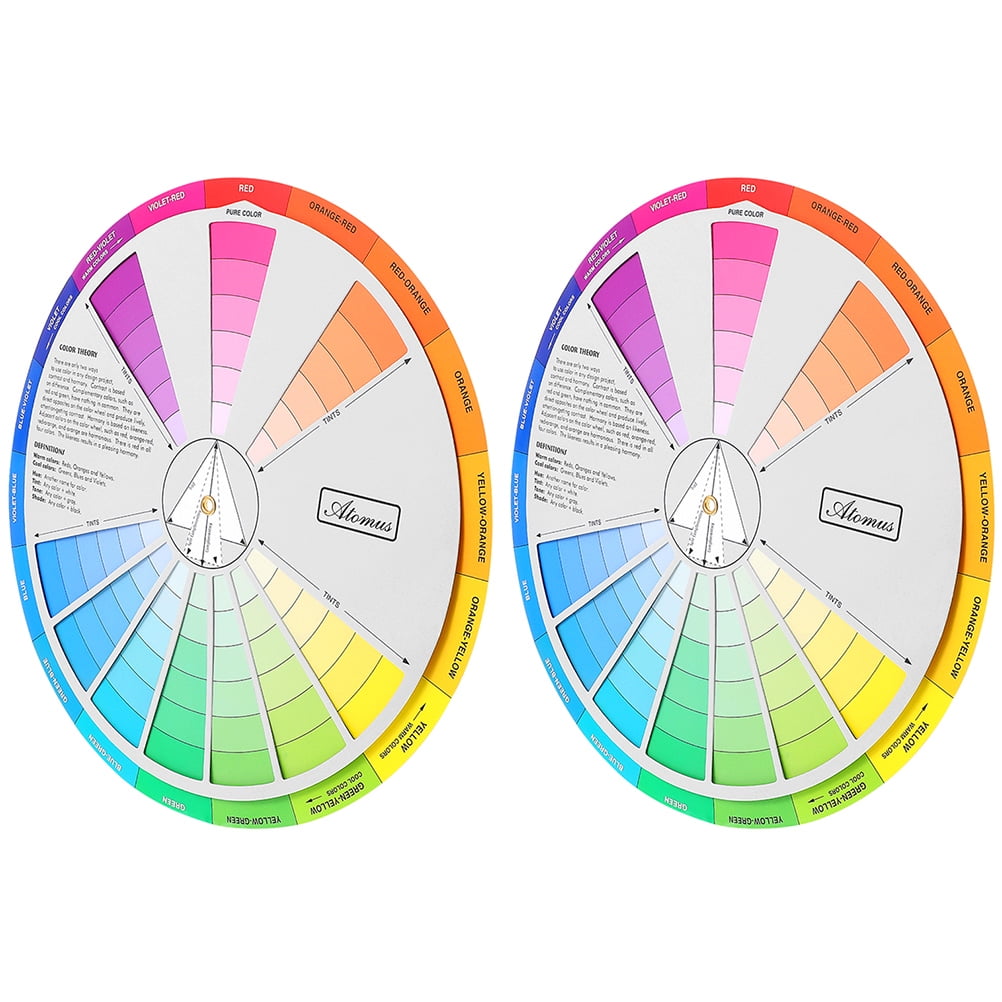 Oil Paint Color Wheel