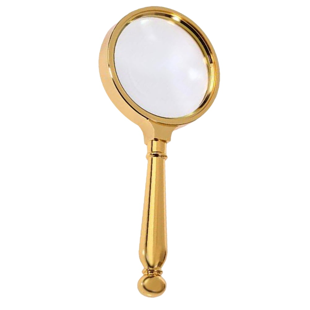 Onaparter Household Handheld Reading Magnifying Glass Vintage Style ...
