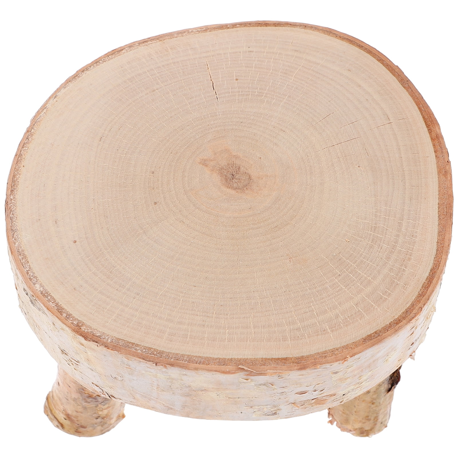 Onaparter Solid Wood Ornaments Vintage Decor Tray Small Wooden Table ...