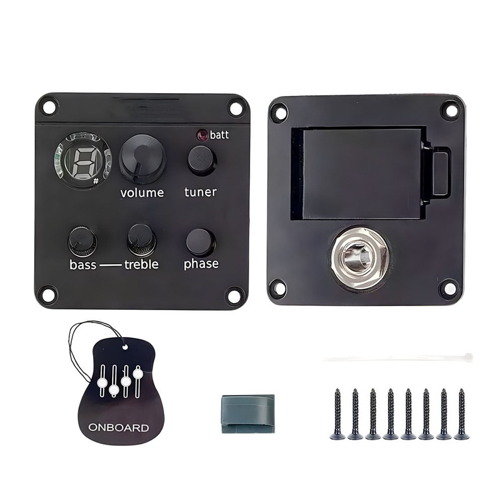 Onboard Preamp System for Acoustic Guitars Featuring Volume and Tone ...