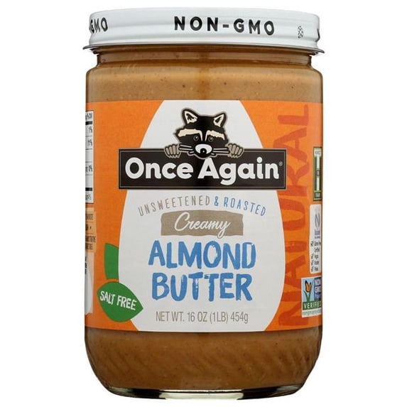 Once Again Nut Butter, Almond Nut Butter, 16 Ounce - Walmart.com