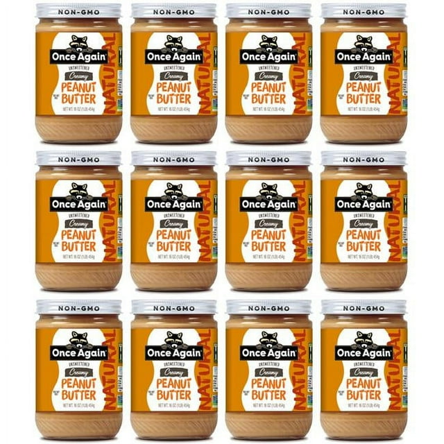 Once Again - Peanut Butter Creamy Unswt Salt - Case Of 6-16 Oz ...