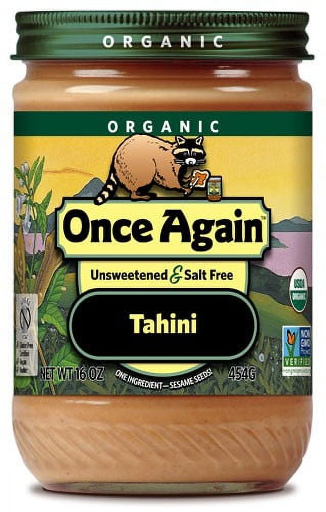 Once Again Organic Tahini, 16 oz, Pack of 6 - Walmart.com