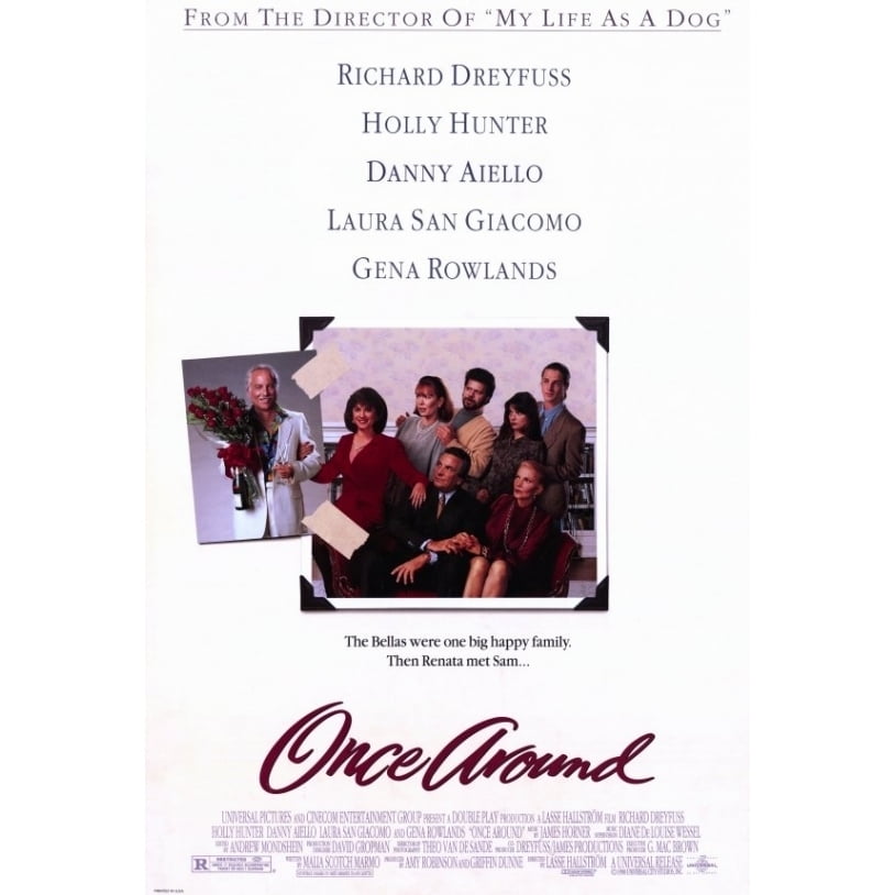 Once Around Movie Poster Print (27 x 40) - Walmart.com