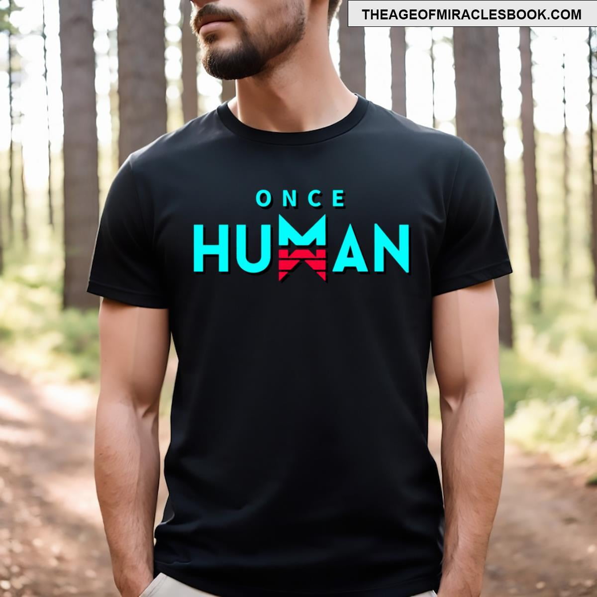 Once Human Logo + T-shirt - Walmart.com