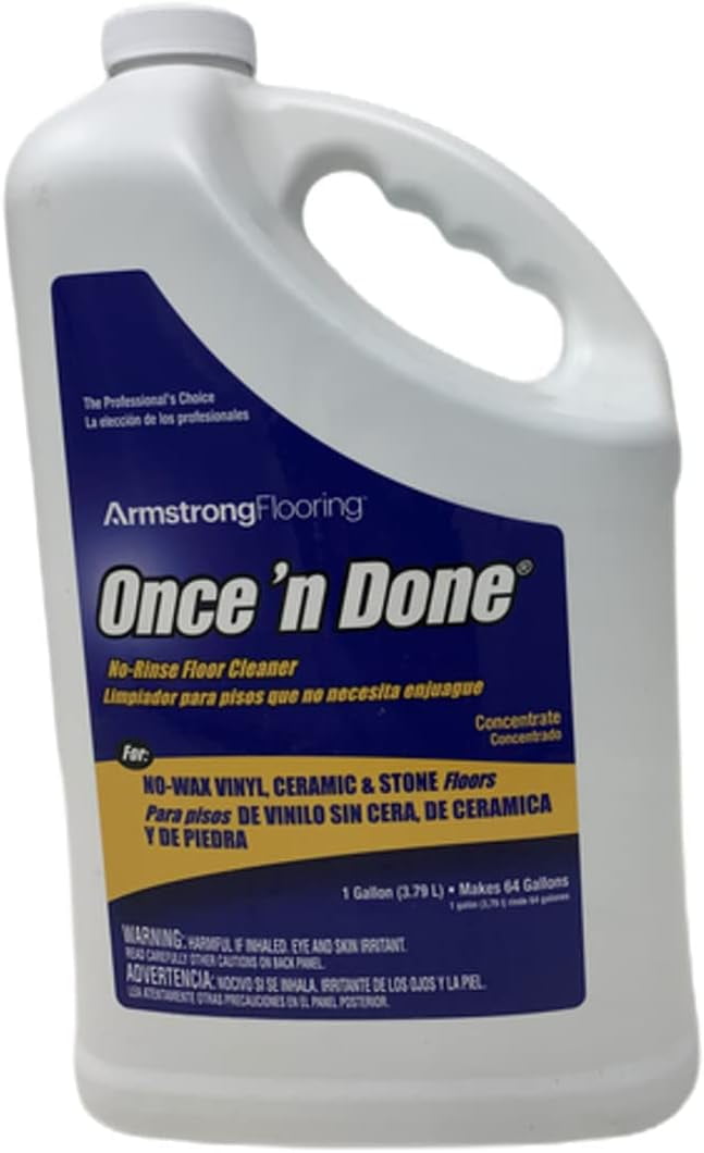 Once 'N Done Concentrated Floor Cleaner, 330408, 1-Gallon - Walmart.com