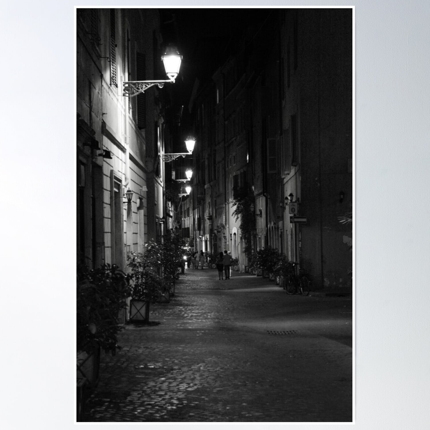 Once Upon A Night In Rome Poster Wall Art, Modern Wall Decor, 8x12 ...