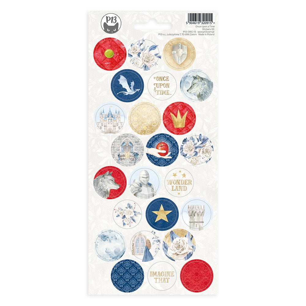 Once Upon A Time Cardstock Stickers 4"X9"-#03 - Walmart.com