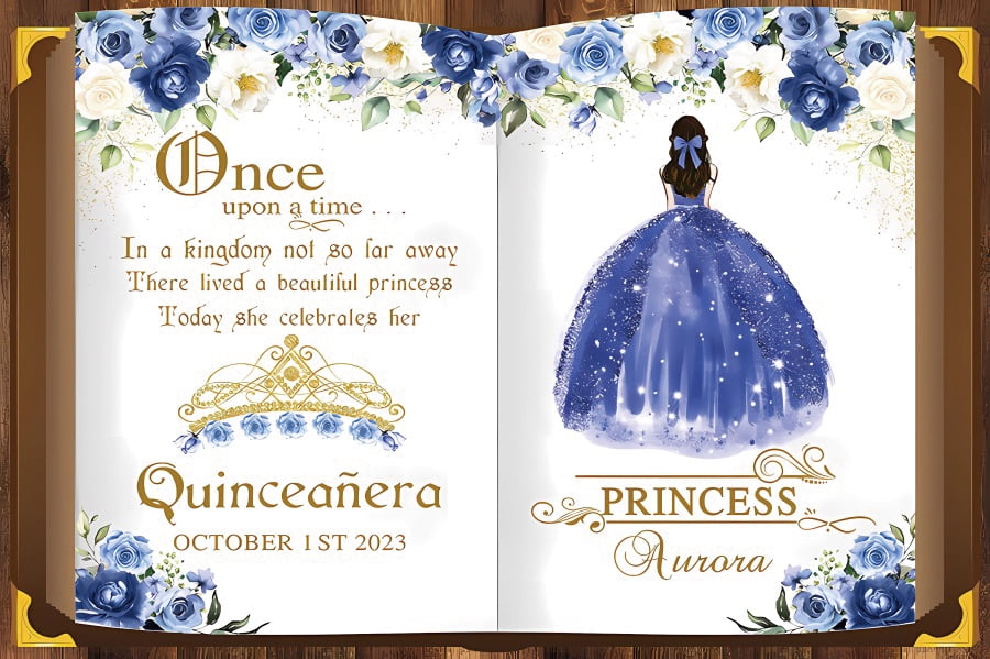 Once Upon a Time Fairytale Book Ancient Background Romantic Story ...