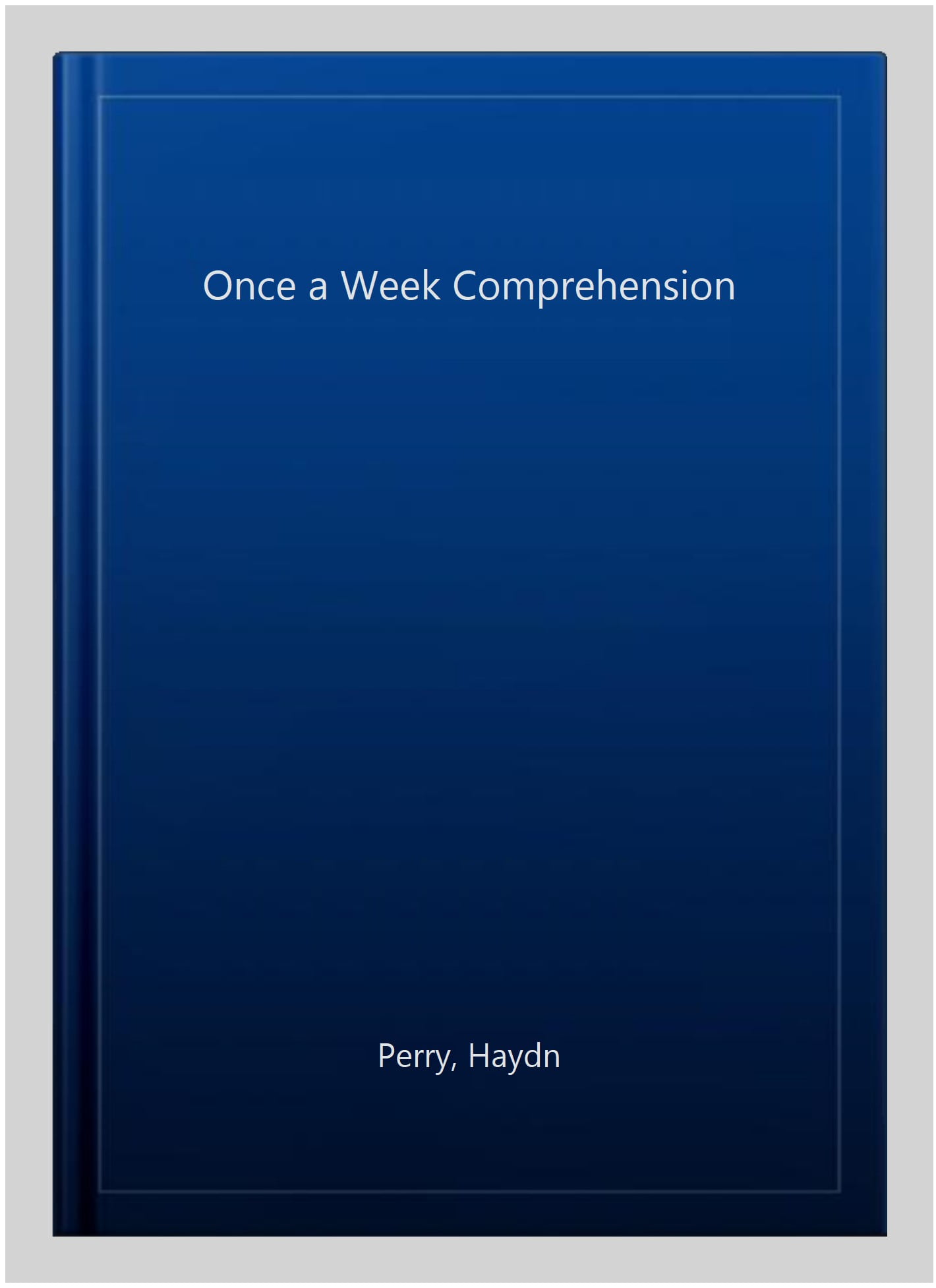 Once a Week Comprehension Book 3 (International) (Paperback) - Walmart.com