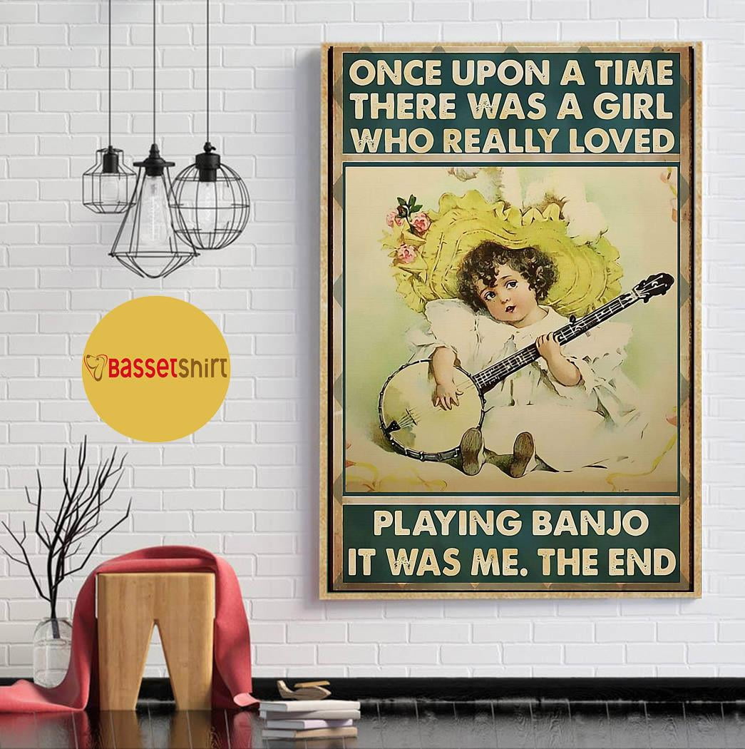Once upon a time there was a cute girl who really loved playing Banjo ...