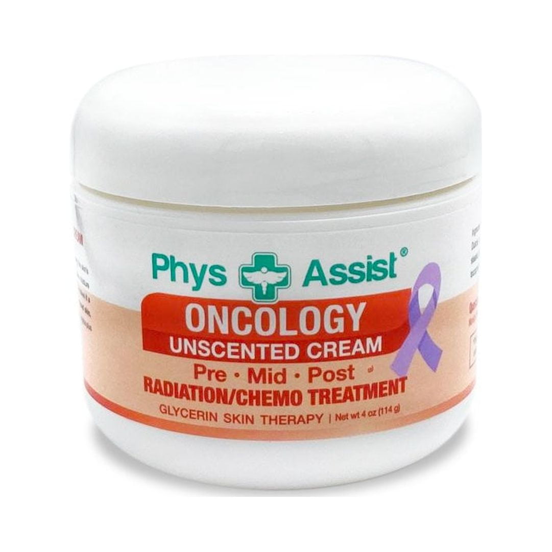 PhysAssist Oncology Unscented Glycerin skin therapy cream. Before and ...