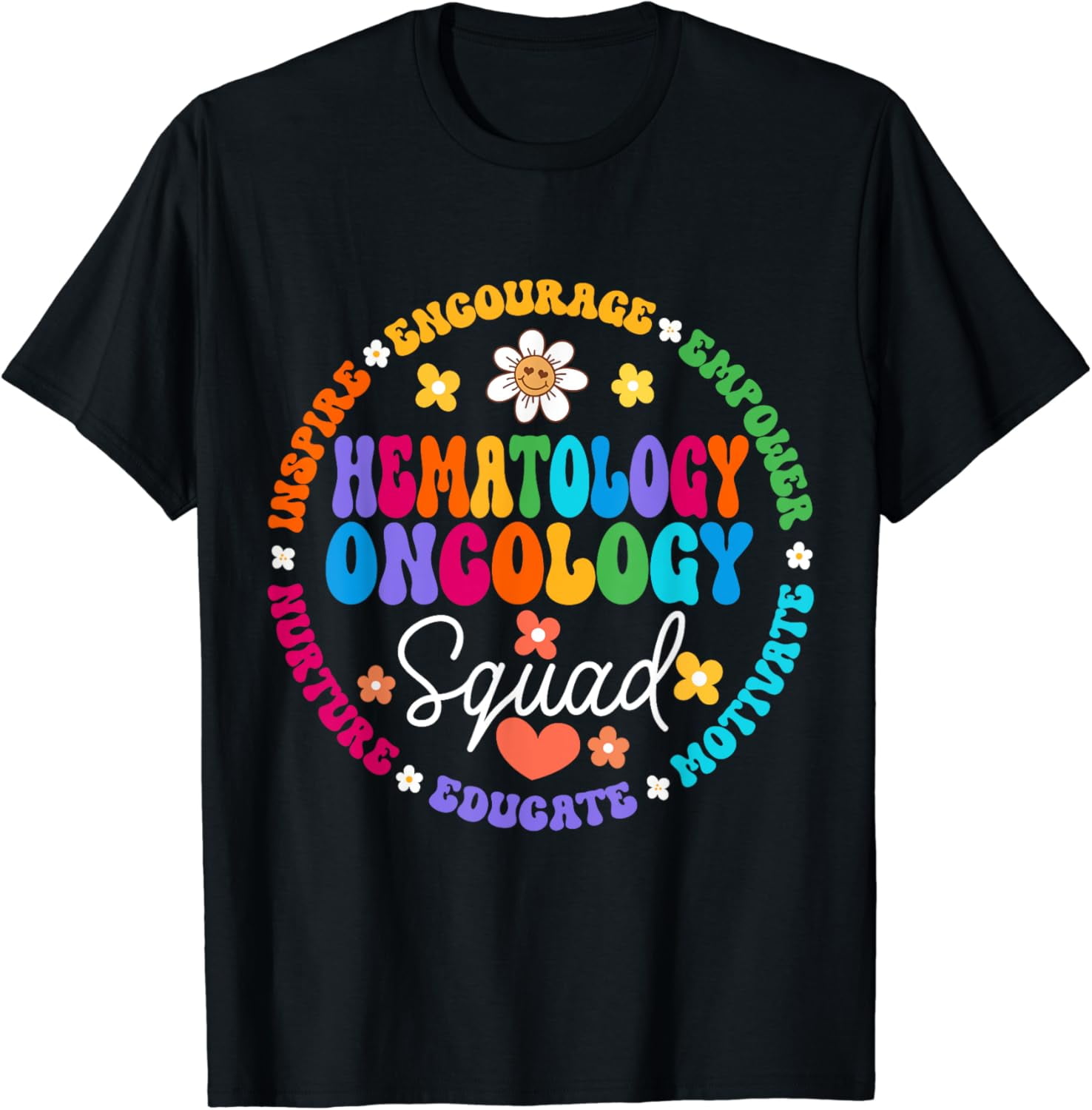 Oncology Hematology Nurse Squad Pediatric Hem/Onc Doctor T-Shirt - Walmart.com
