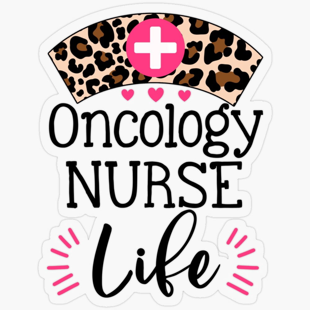 Oncology Nurse Nursing Gift Rn Medical Stethoscope Heart Healthcare ...