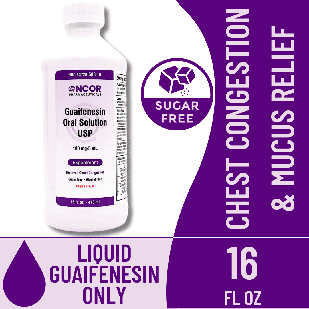 Guaifenesin 100 Mg 5 Ml