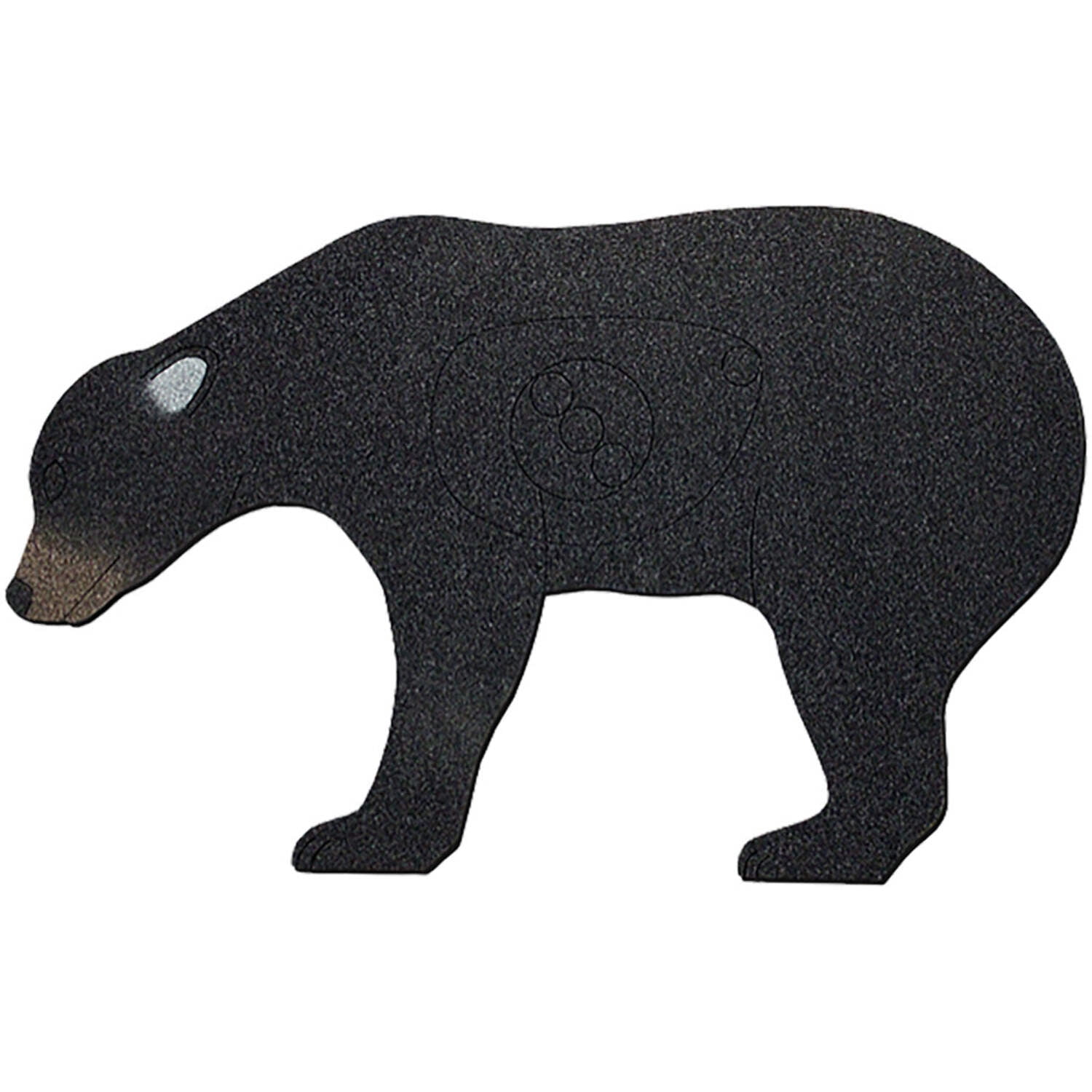 Oncore Targets Bear Self-Healing Archery Target, Medium, Black/Brown ...