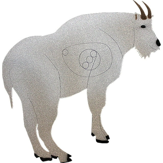 Oncore Targets Mountain Goat Self-Healing Archery Target, White/Brown ...
