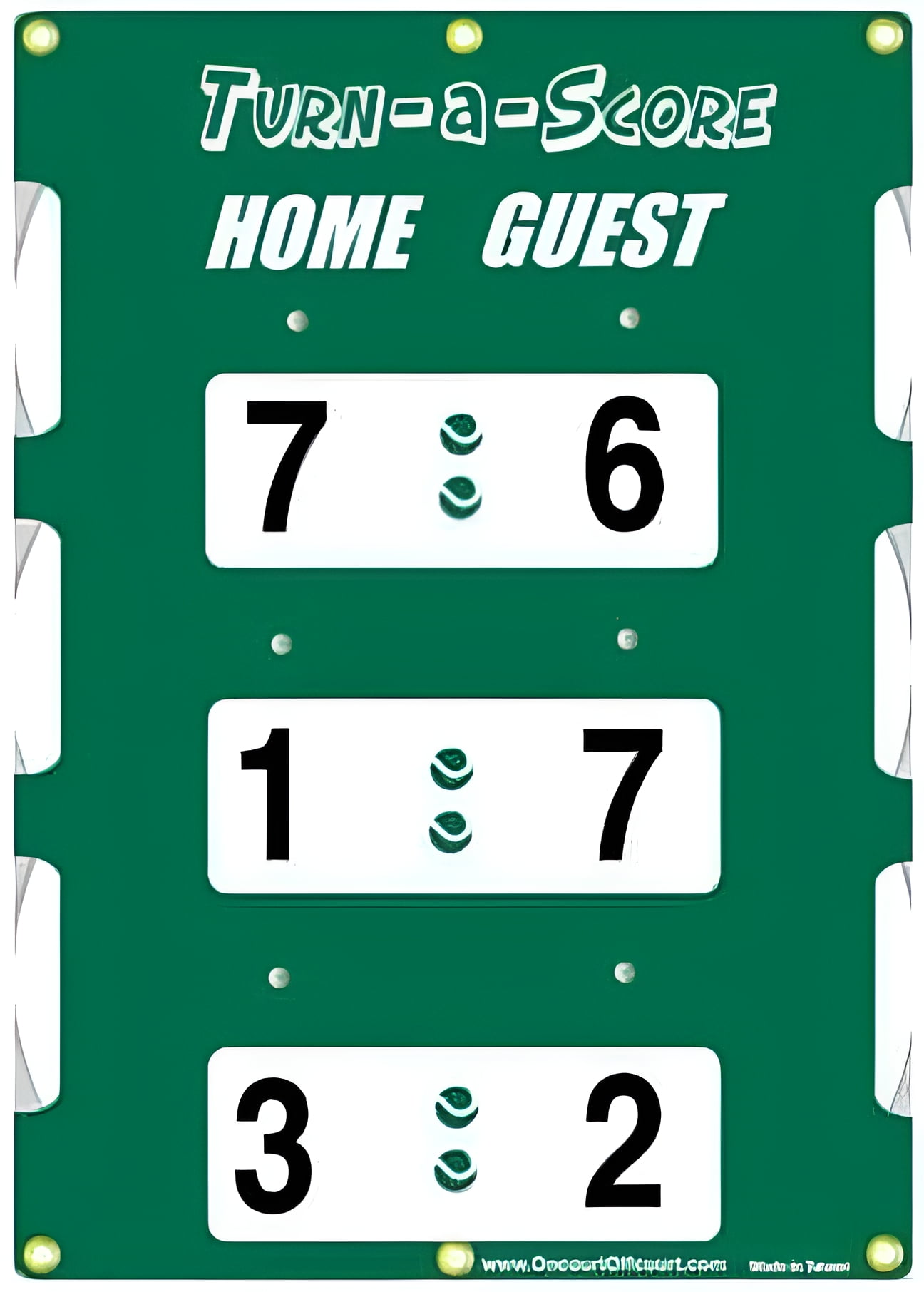 Oncourt Offcourt Tennis Net Score Keeper - Turn-a-Score with New UV ...