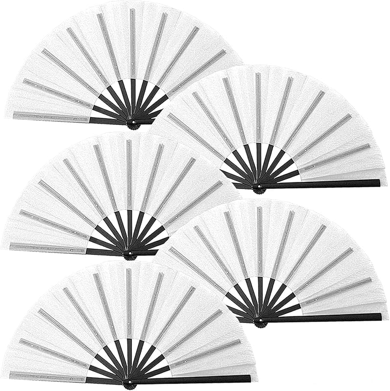 Oncpcare 10 Pcs Boots on The Ground Hand Fan Bulk, Folding Popping ...